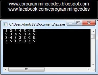 C Programming | Computer | Ms-Excel: Number Rectangle Pattern