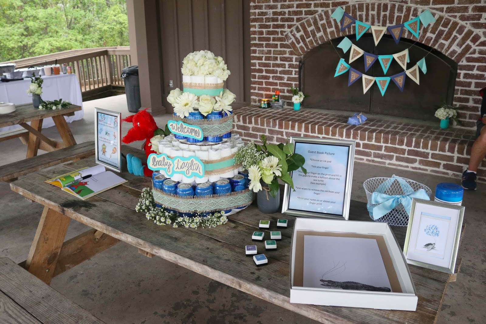 borrowed heaven: Charleston Baby Shower