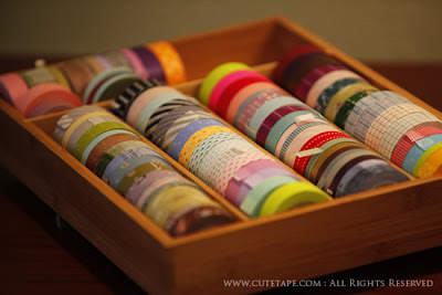 Allred Design Blog: Amazing Washi Tape Storage Ideas