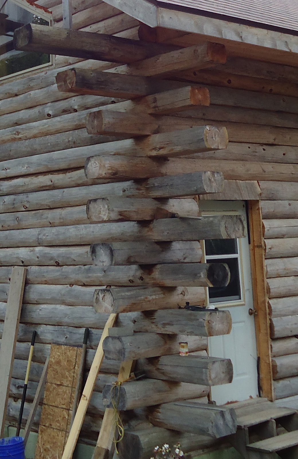 At Home In Logs: Log ends