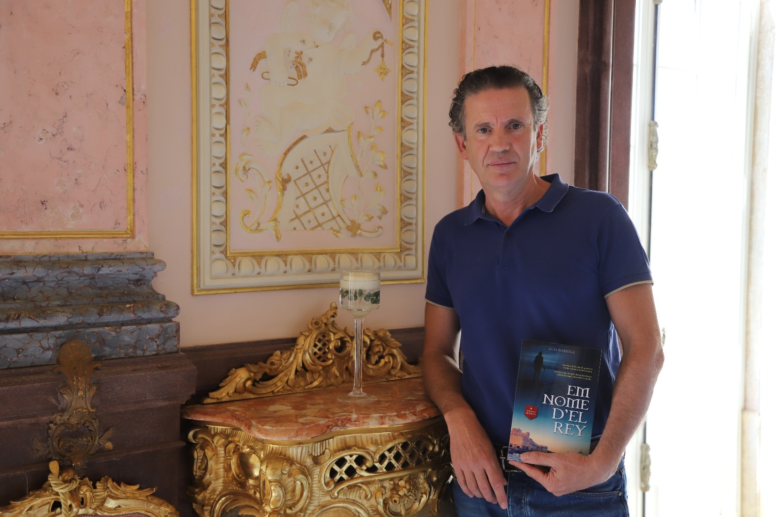 Luís Barriga apresenta romance histórico na Biblioteca Lídia Jorge, em ...