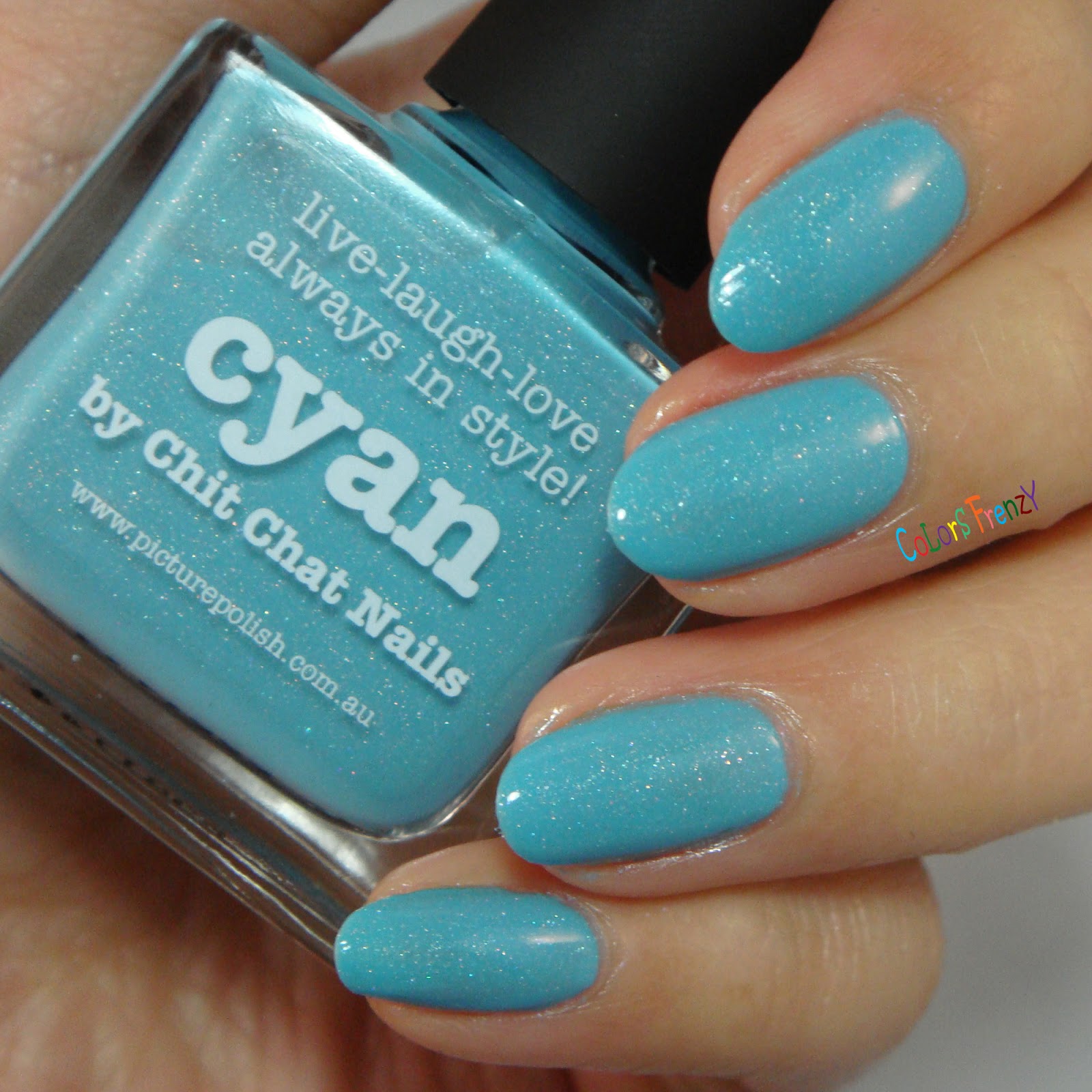 Colors Frenzy: piCture pOlish Collaboration Shades: Never Nude, Cyan ...