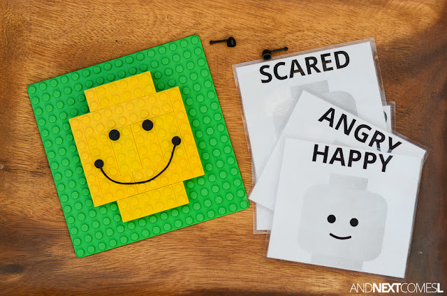 Building Emotions LEGO Activity | And Next Comes L - Hyperlexia Resources
