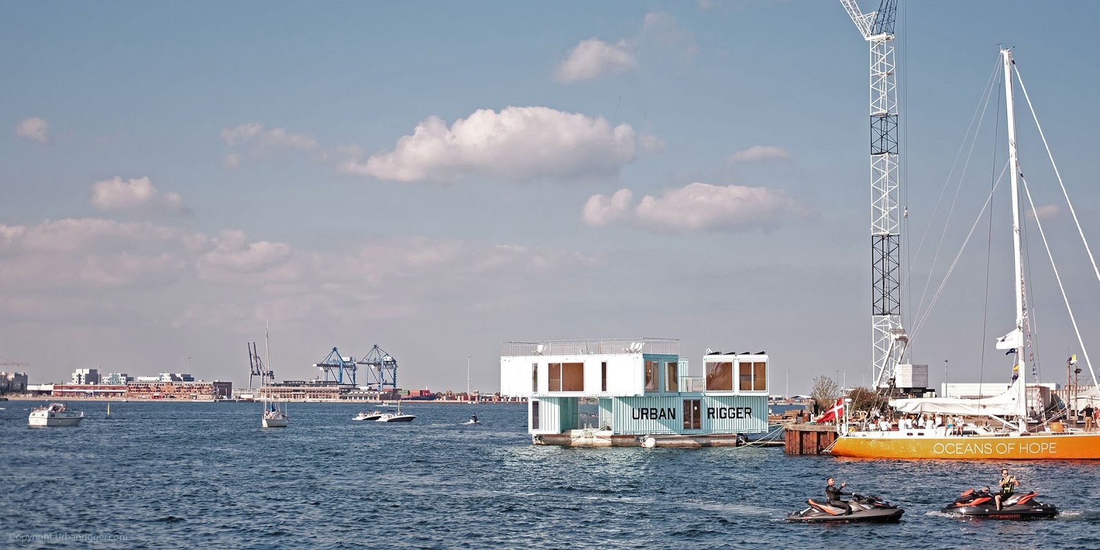 Shipping Container Homes & Buildings: Floating Shipping Container Home ...