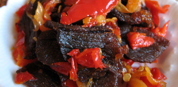 Resep Dendeng Balado Daging Sapi Lezat Bikin Ketagihan | Resep Masakan ...