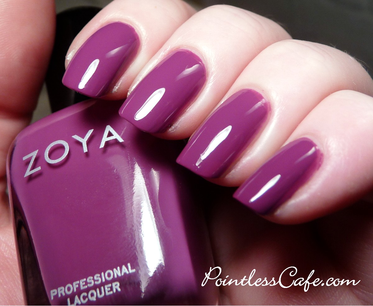 Pointless Cafe: Zoya Kieko - Swatches and Review