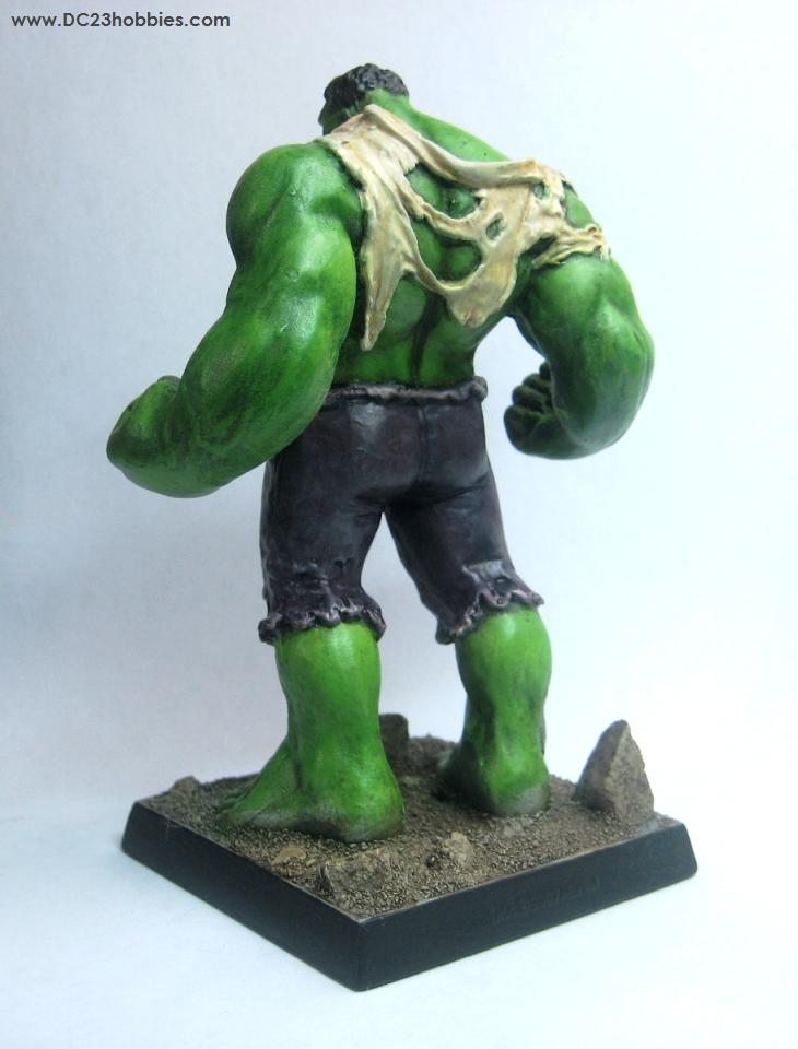 Incredible HULK mini statue painted by DC23 |Don Suratos aka DC23