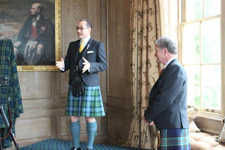 Clan Colquhoun Blog: Sir Malcolm's Portrait Unveiled