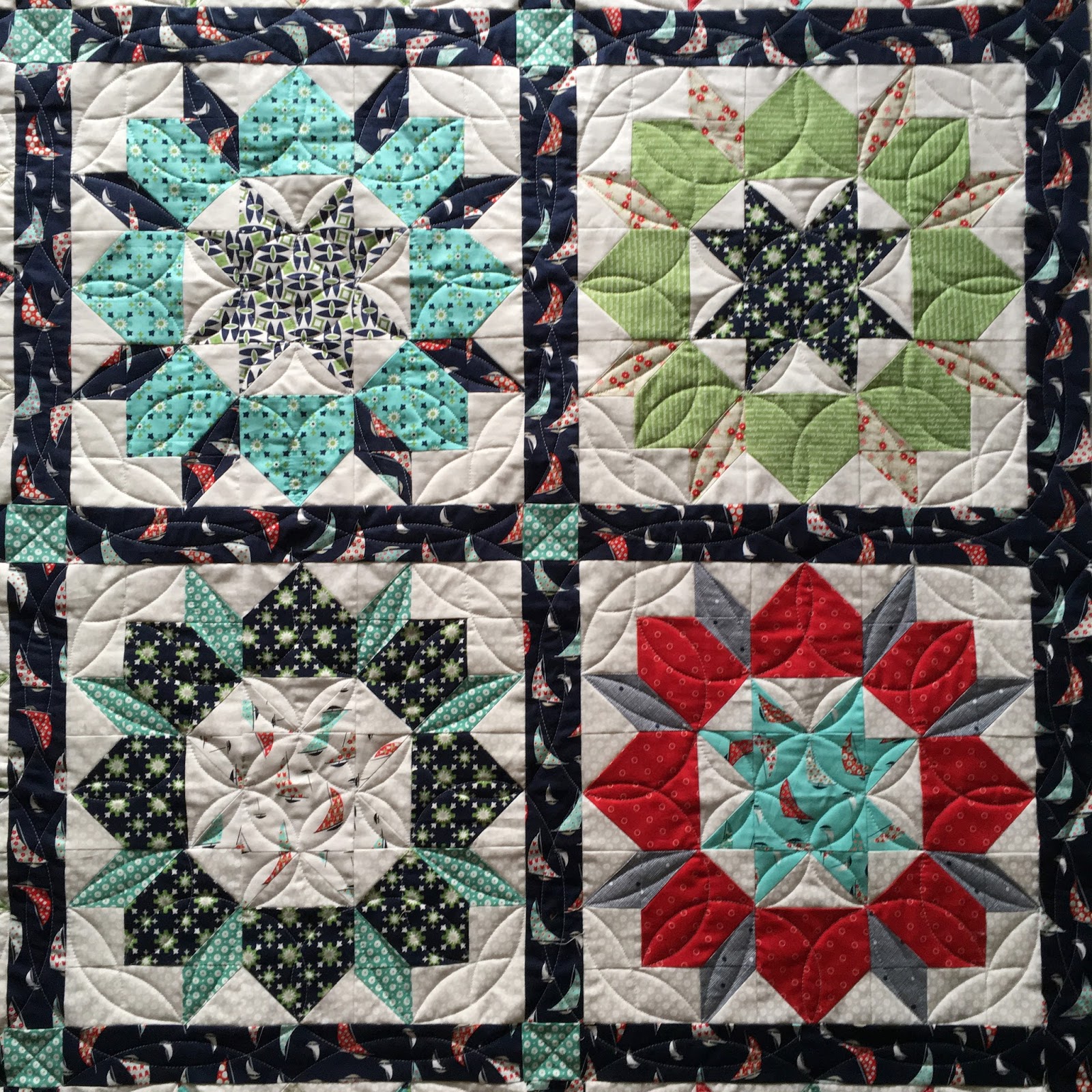 Quilting It: Susan's "Swoon 16" quilt!