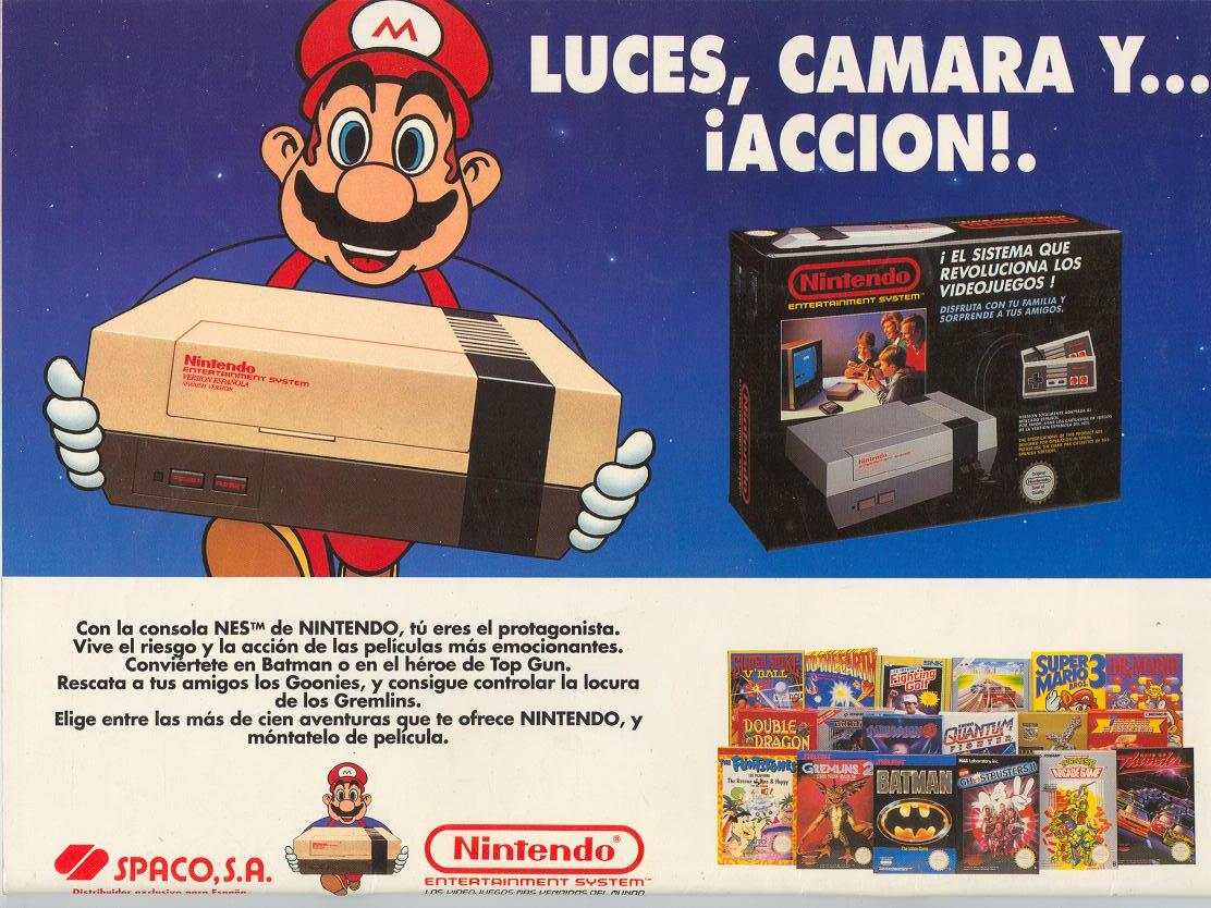 El gran vicio RETRO: NES; publi y packs