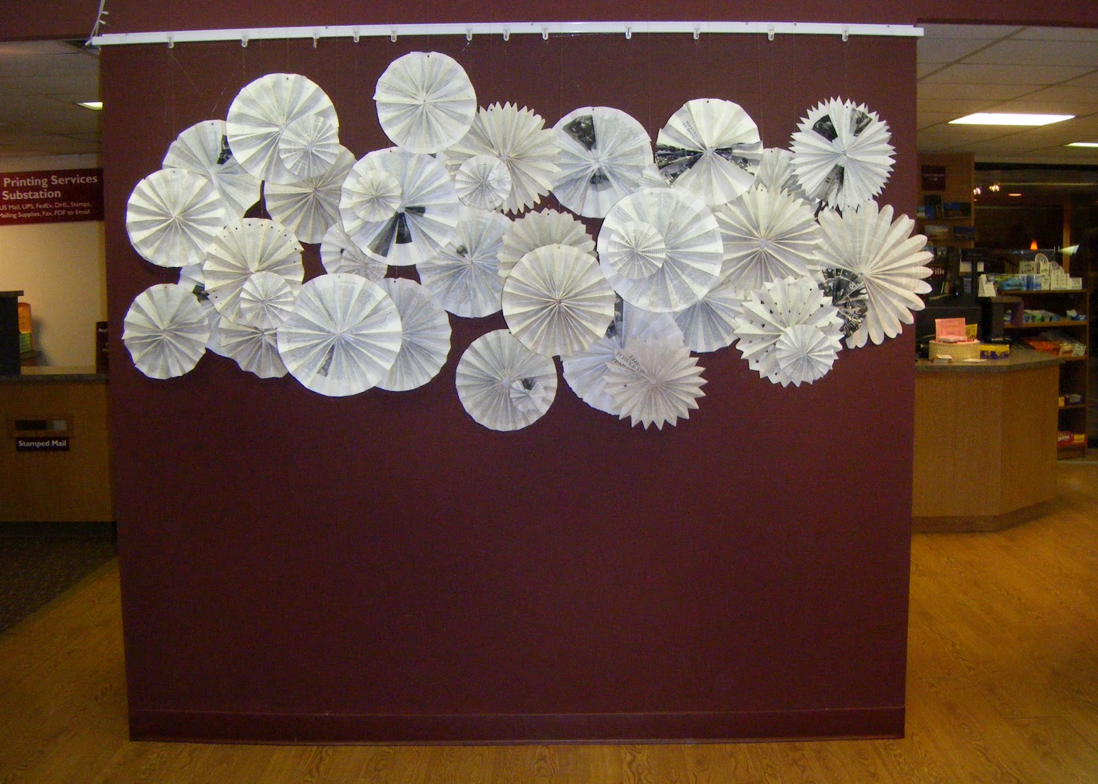 shellmo: Day 97: DIY Store Pinwheel Display