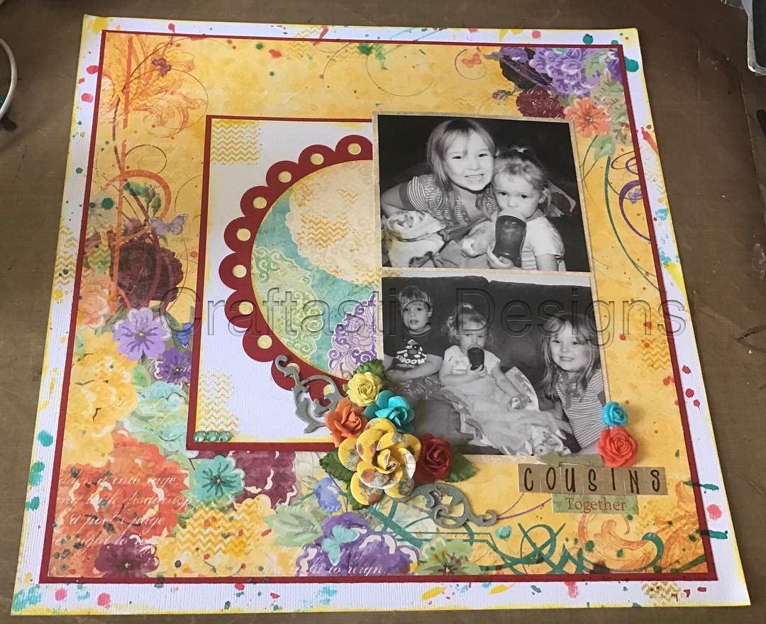 Craftastic Designs: Cousins Together Layout