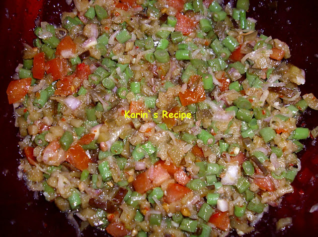 Karin's Recipe: Beberuk Terong (Eggplant Salad ala Lombok)