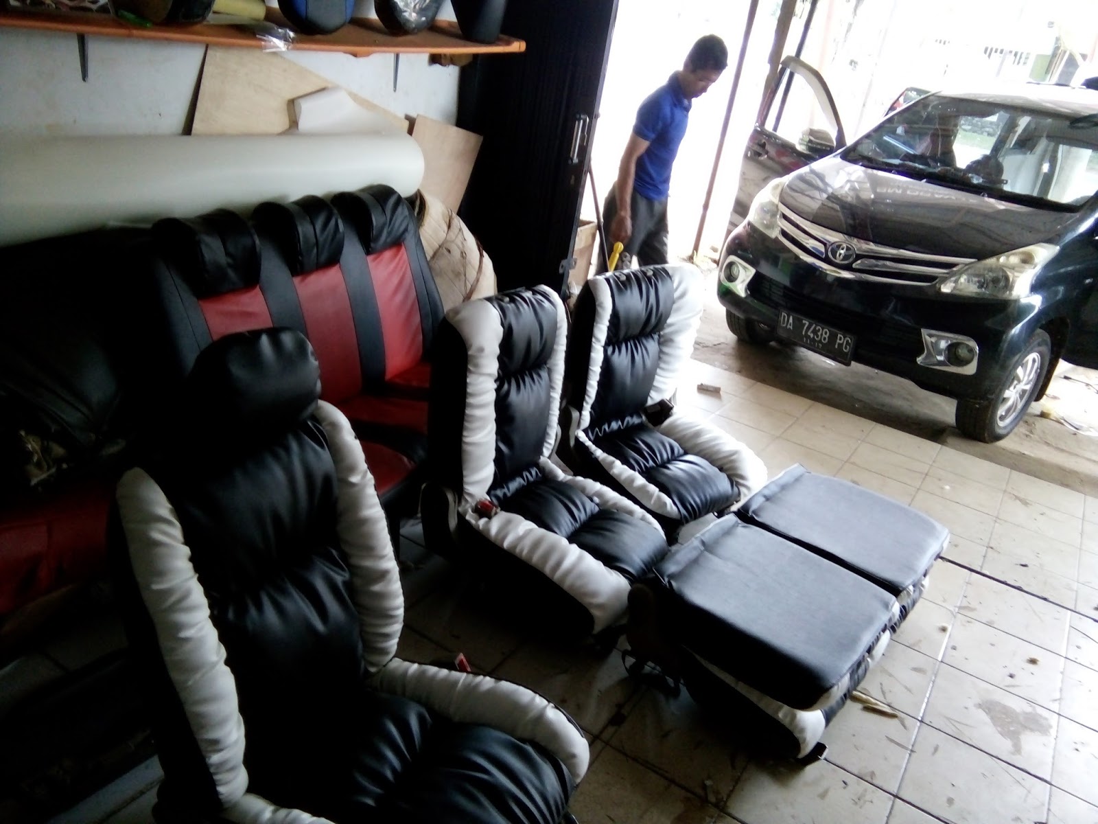 ALVARO JOK MOBIL INTERIOR CAR LEATHER SEAT VARIASI JOK DAN PLAFON MOBIL ...