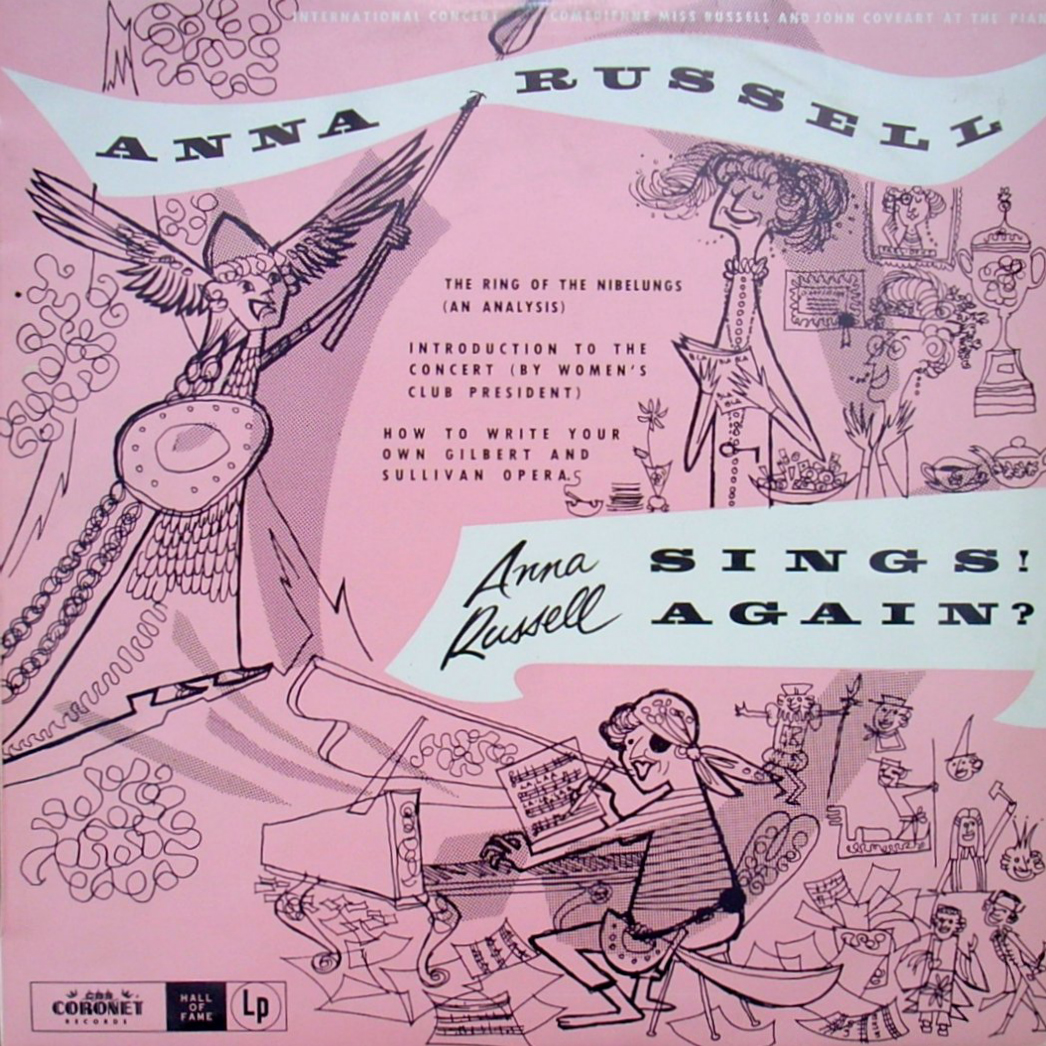 Vintage Stand-up Comedy: Anna Russell - Anna Russell Sings Again 1953 (UK)