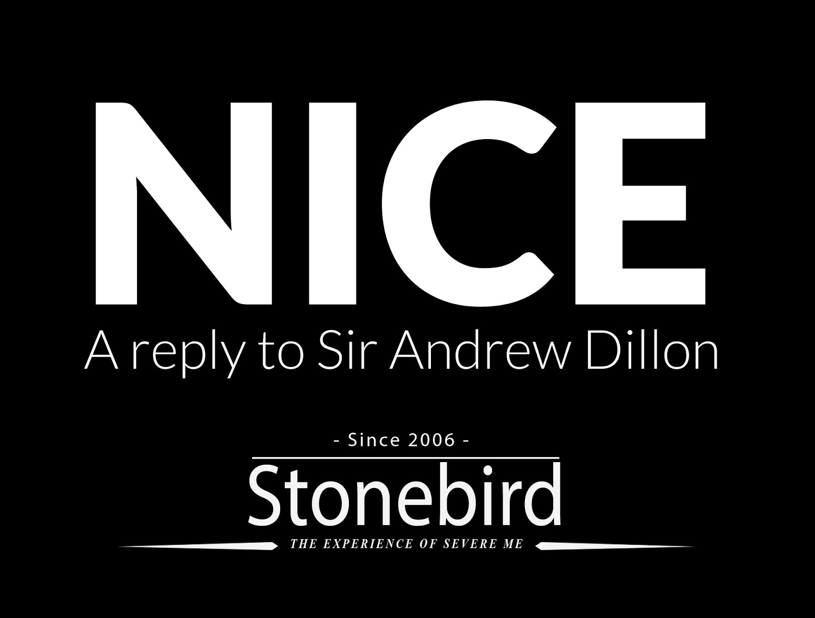 NICE : a reply to Sir Andrew Dillon