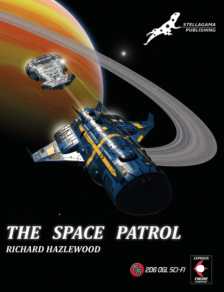 Den of the Lizard King: The Space Patrol - now in Print!