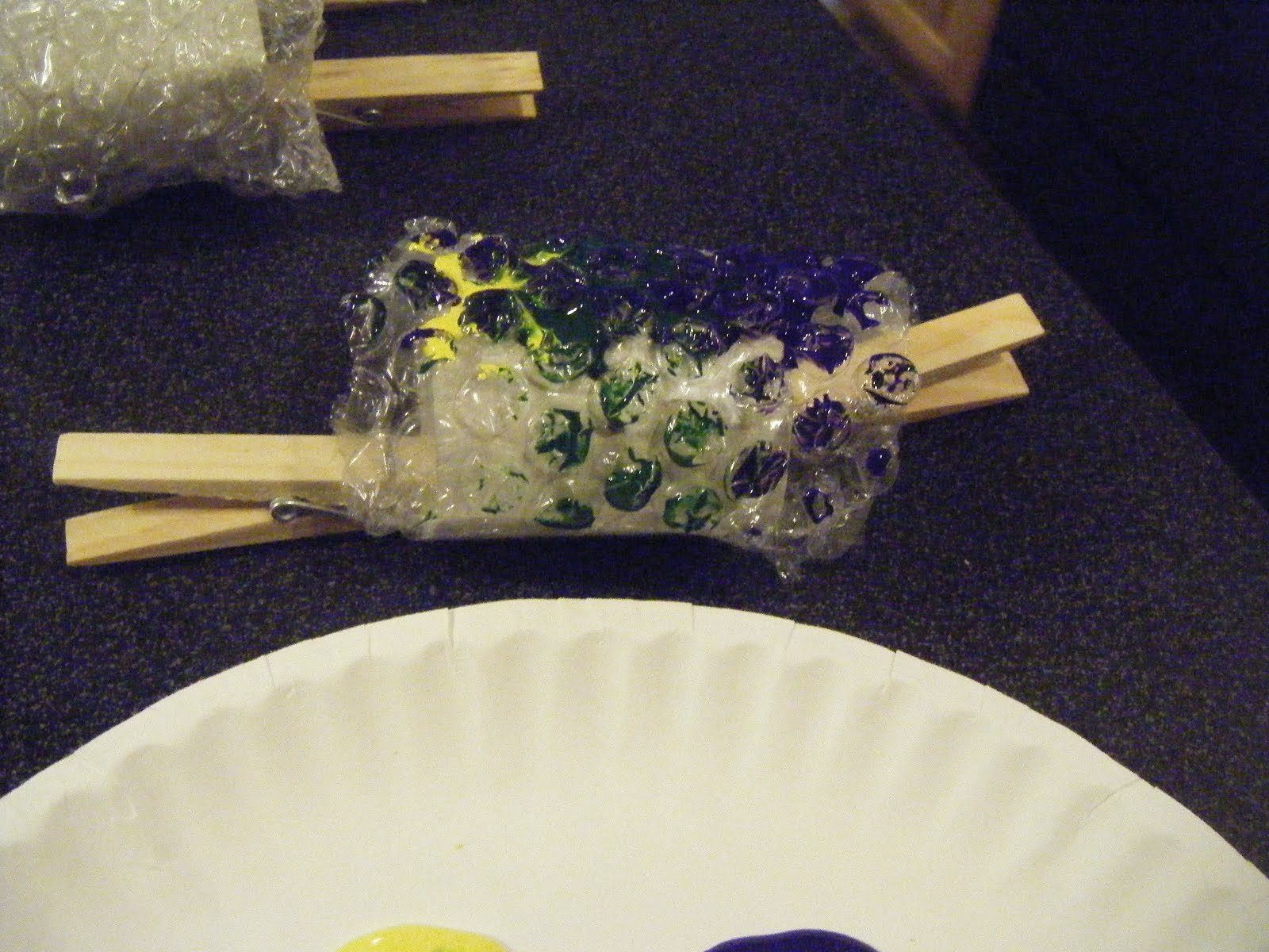 ABC's of Jess's house: Bubble wrap fish