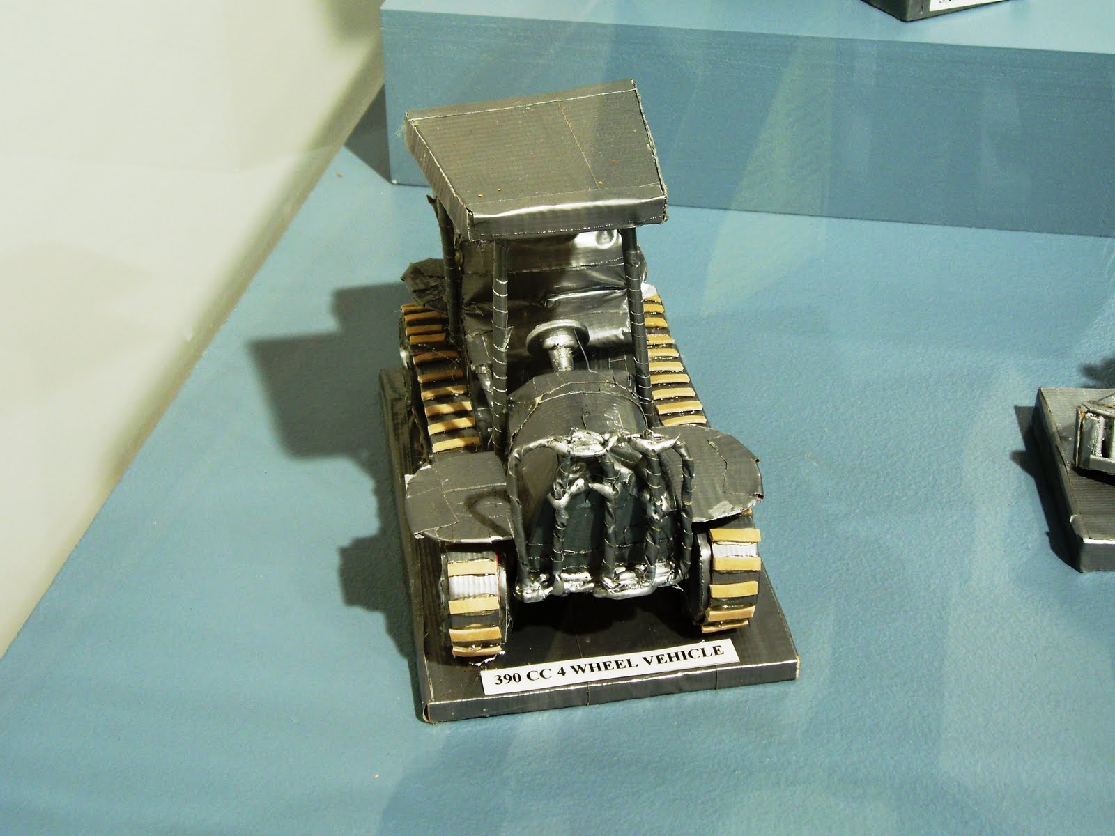 History and Culture by Bicycle: Roy Nickum Duct Tape Sculptures