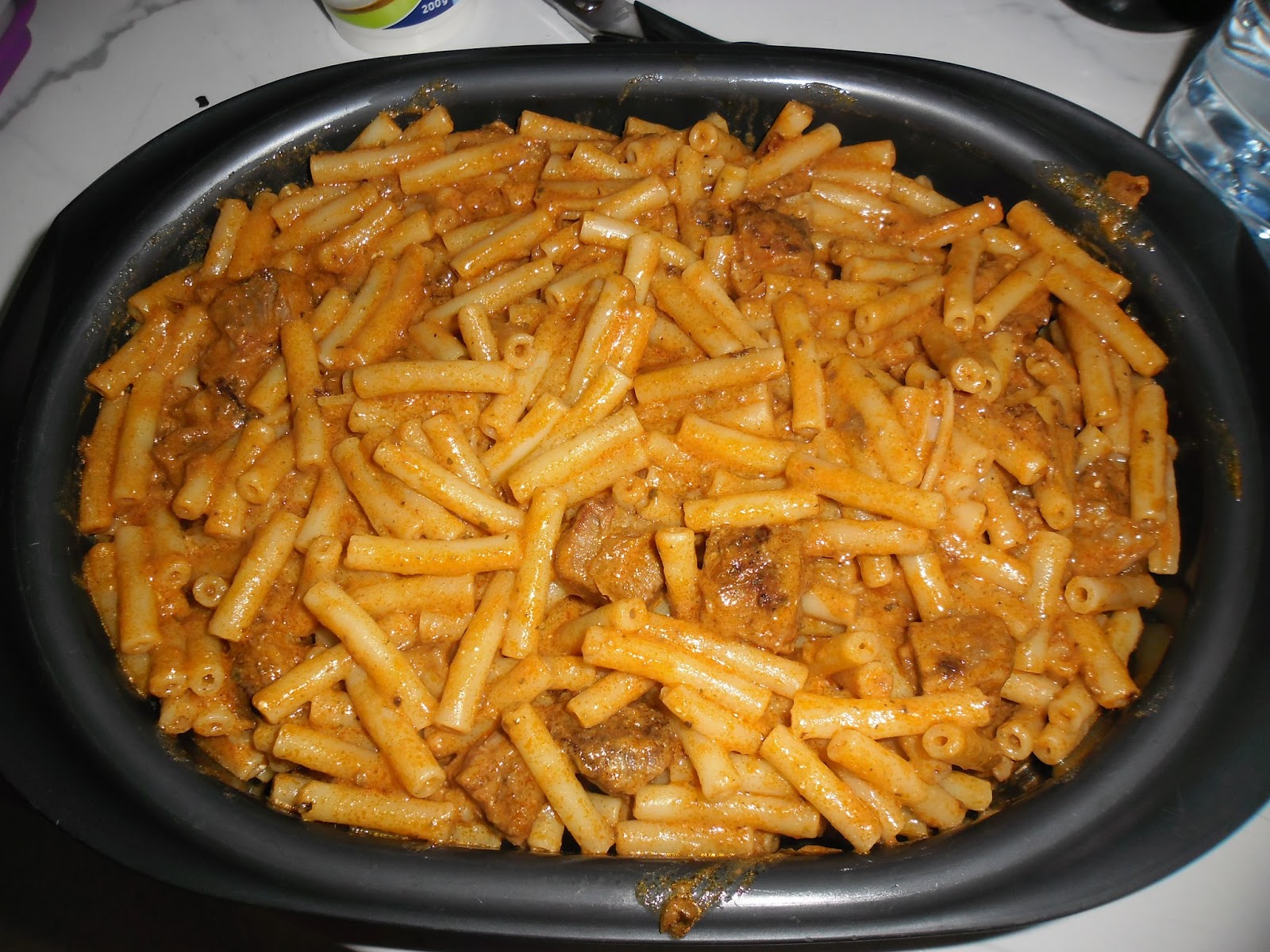 Les p'tites recettes de wico: avec un reste de viande blanche....