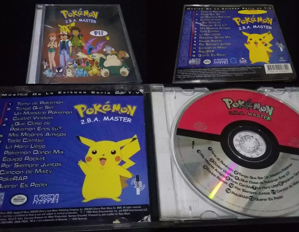 En Memoria A Pokesog: La Discografia de Pokemon en America Latina