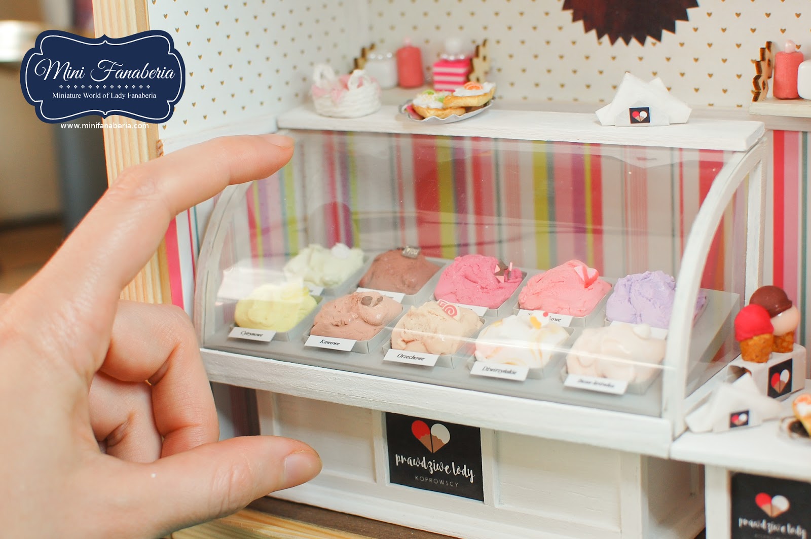 MiniFanaberia: Lodziarnia mini / Ice Cream time!