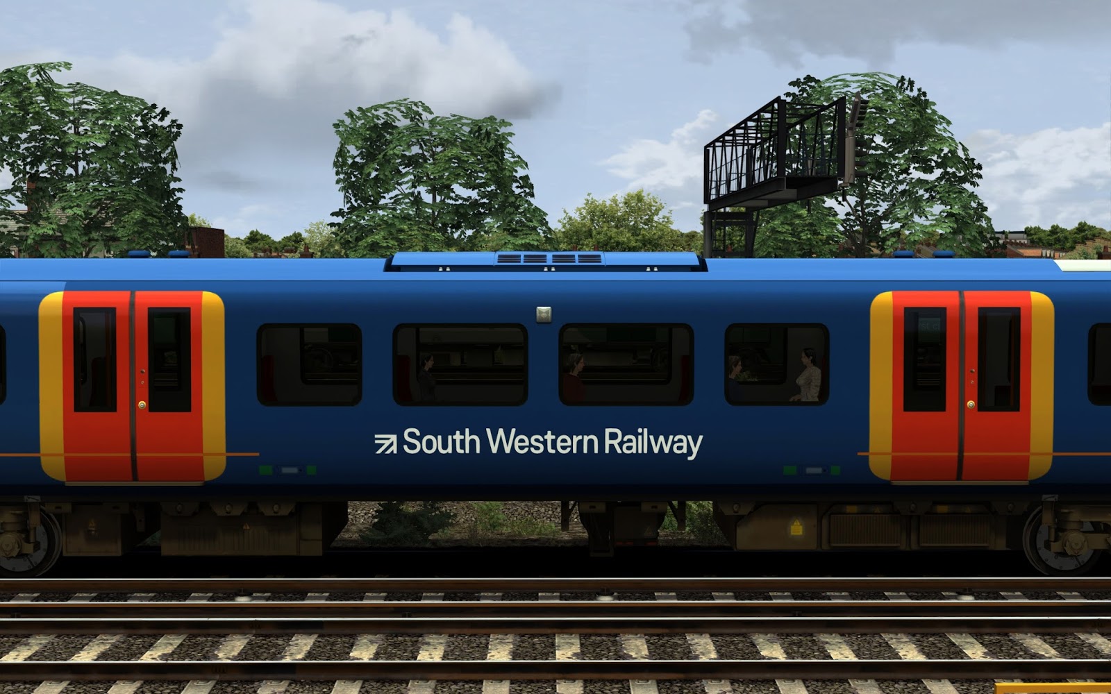 DPSimulation: Class 450 - South Western Railway Interim