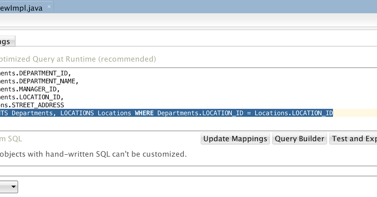 Andrej Baranovskij Blog: ADF BC REST Query and SQL Nesting Control Solution