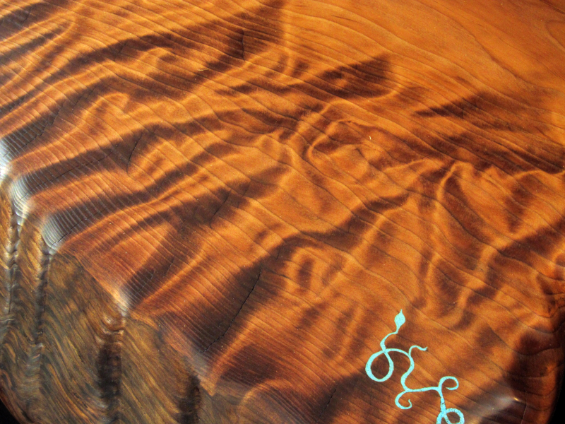 Custom Juniper Log Furniture & Taxidermy Pedestals: Outdoor Curly ...