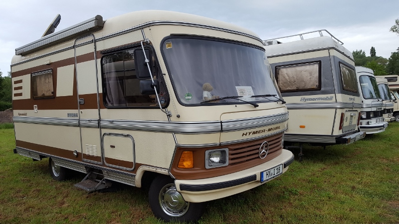 Horex Regina und die alten Photos: Hymer Oldtimer Treffen in Ketsch 2016