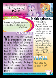 My Little Pony The Crystalling - Part 2 Series 5 Trading Card | MLP Merch
