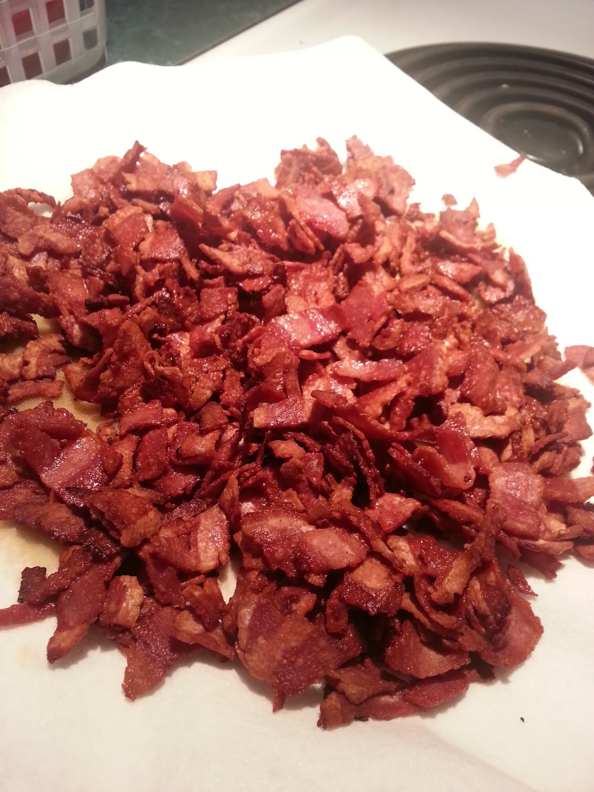 Artybecca: Kitchen tip: fast bacon crumbles