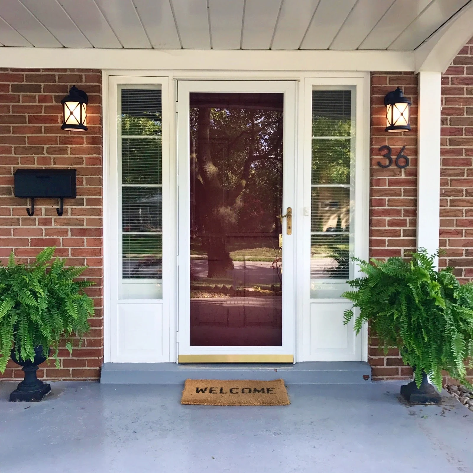 Statement Outdoor Lighting - Rambling Renovators