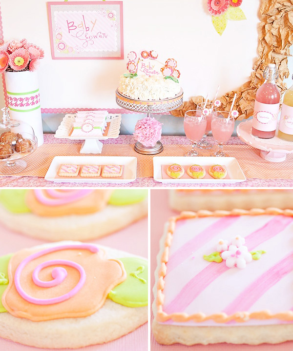 Debbie's Delights: Beautiful Baby Shower Inspiration for a little Girl