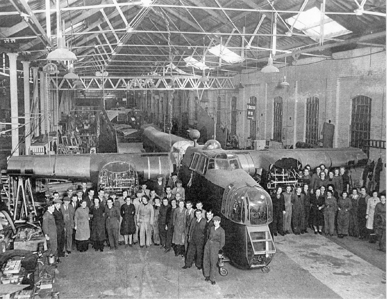 Wolverton Past - History before 1970: Wolverton Works and WWII Aircraft