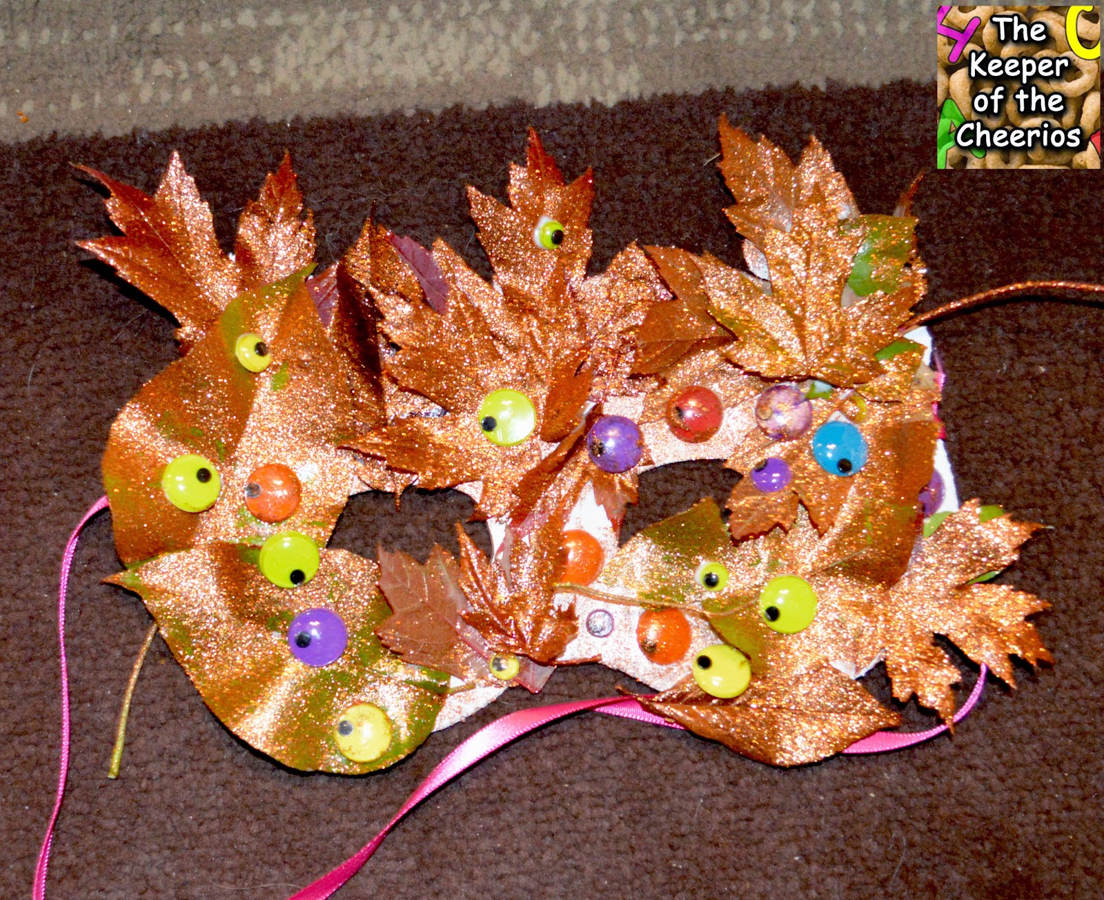 Fall Leaf Mask