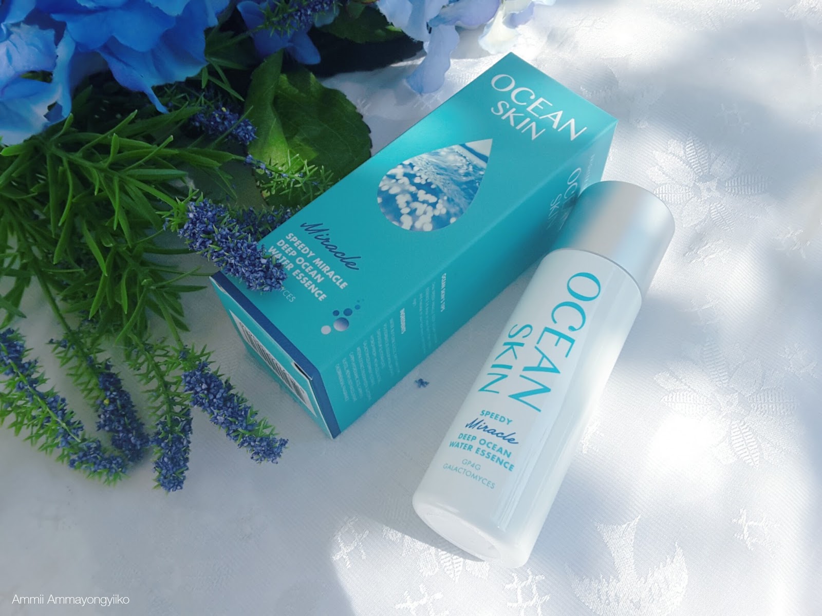 REVIEW OCEAN SKIN Water Essence (น้ำตบปลาวาฬ ตบแล้วออร่า... ตบเเล้วจบ ...
