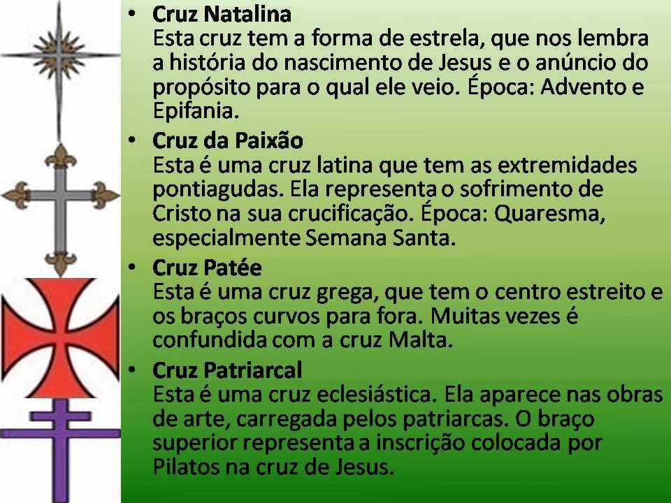 VÍVIA LETICIA: CRUZES E SIGNIFICADOS - CATOLICOS E VARIADOS
