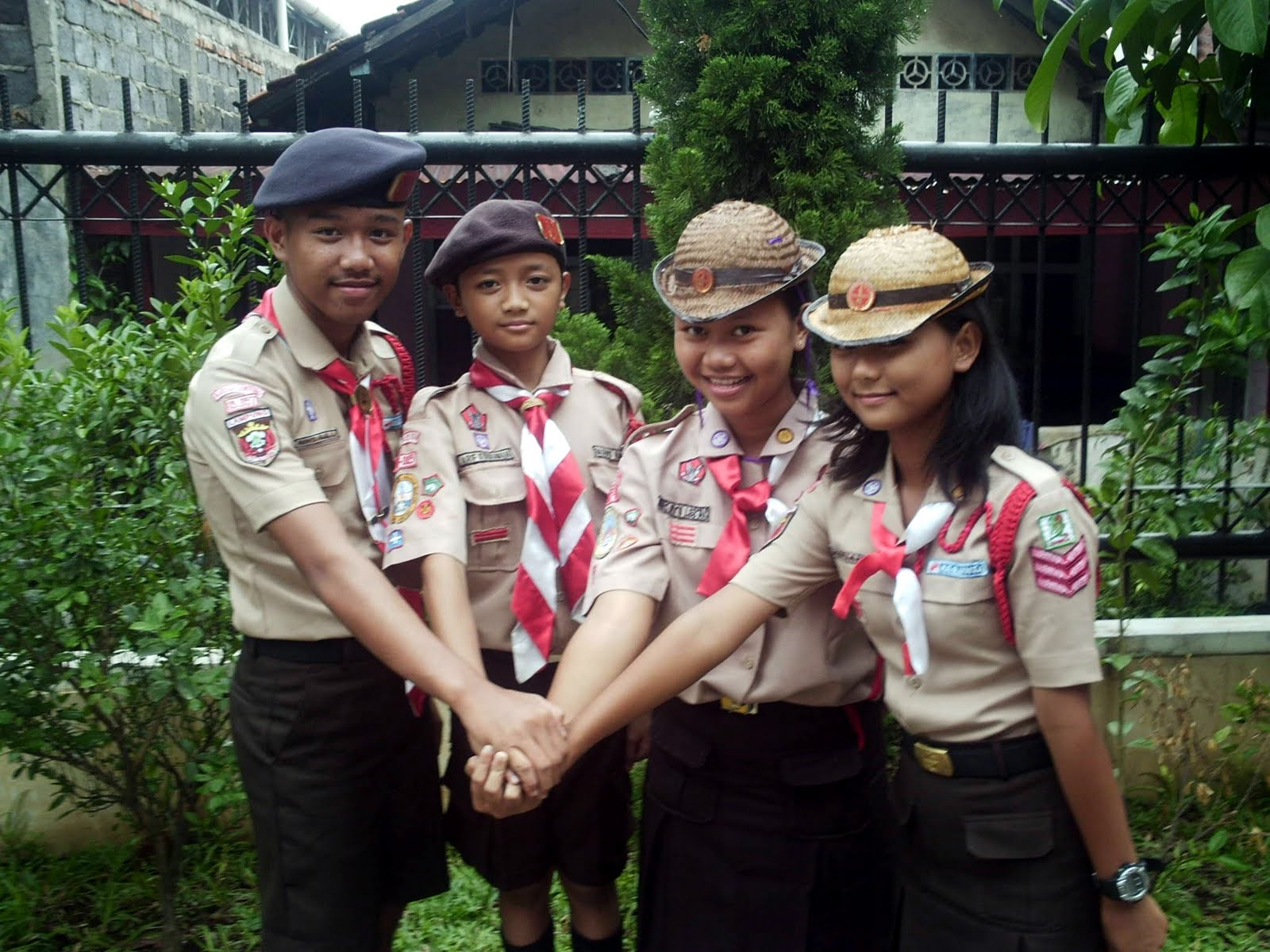 Pramuka SMP Negeri 66 Jakarta: KUNJUNGAN PRAMUKA SMPN RSBI 1 BANDAR LAMPUNG