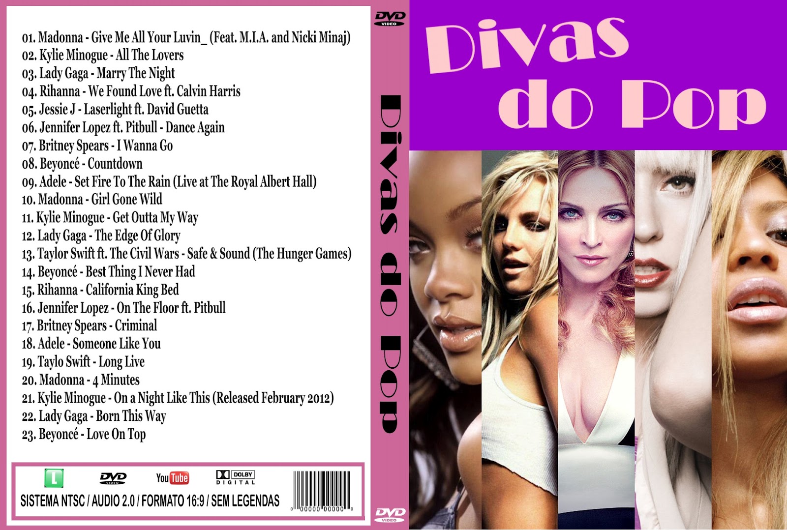 .: DIVAS DO POP DVD