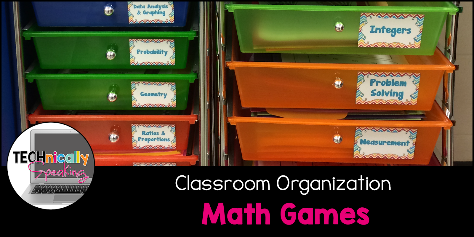 How I Store and Organize My Math Games | Technically Speaking with Amy