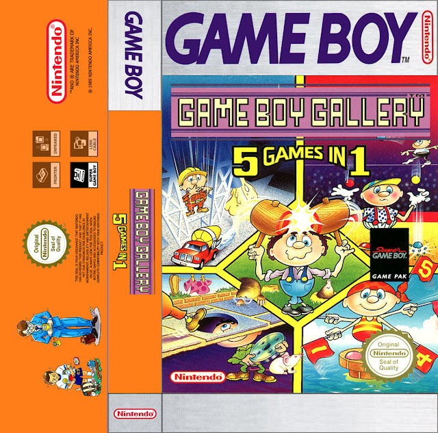 Solo una partida mas: Game boy gallery Game boy cassette cover
