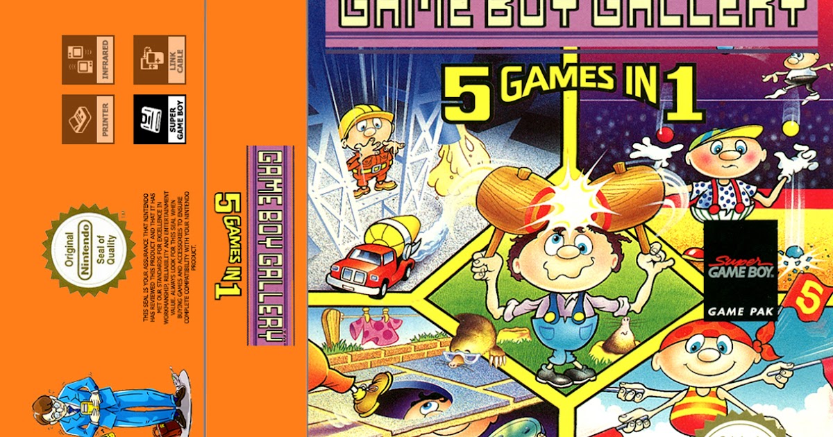 Solo una partida mas: Game boy gallery Game boy cassette cover