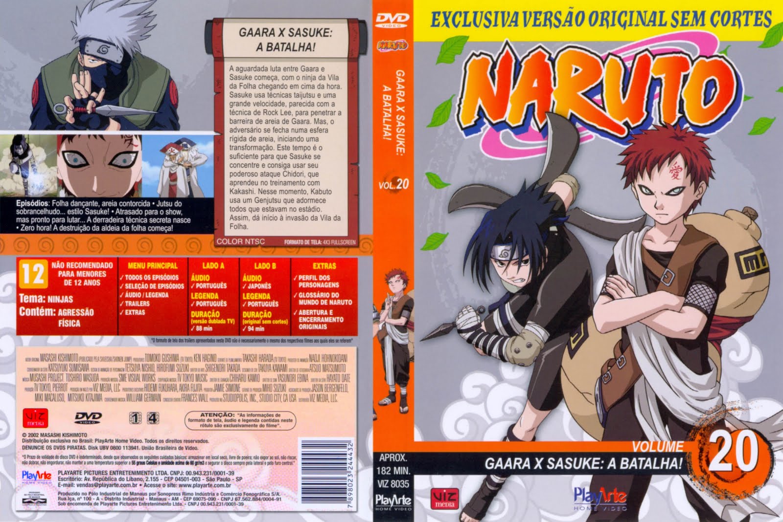 Naruto: Capas de Naruto Classico