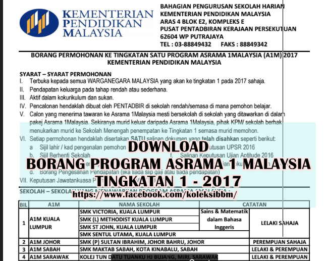 Koleksi Bahan Bantu Belajar (BBM): Download | Borang Permohonan ...