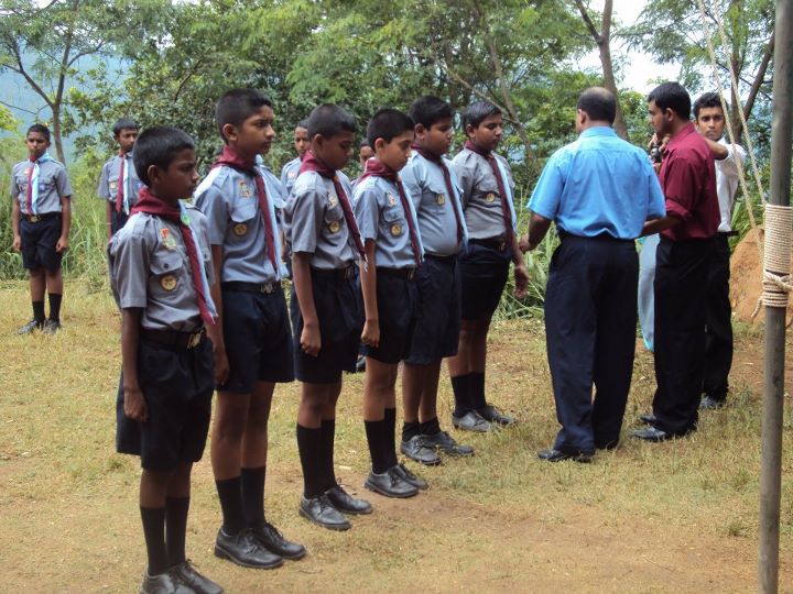1st Kandy Dharmaraja Scouts News Online: Membership badge awarding ...
