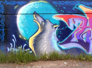 Stylus: Animal Wolf in Graffiti Art Ideas