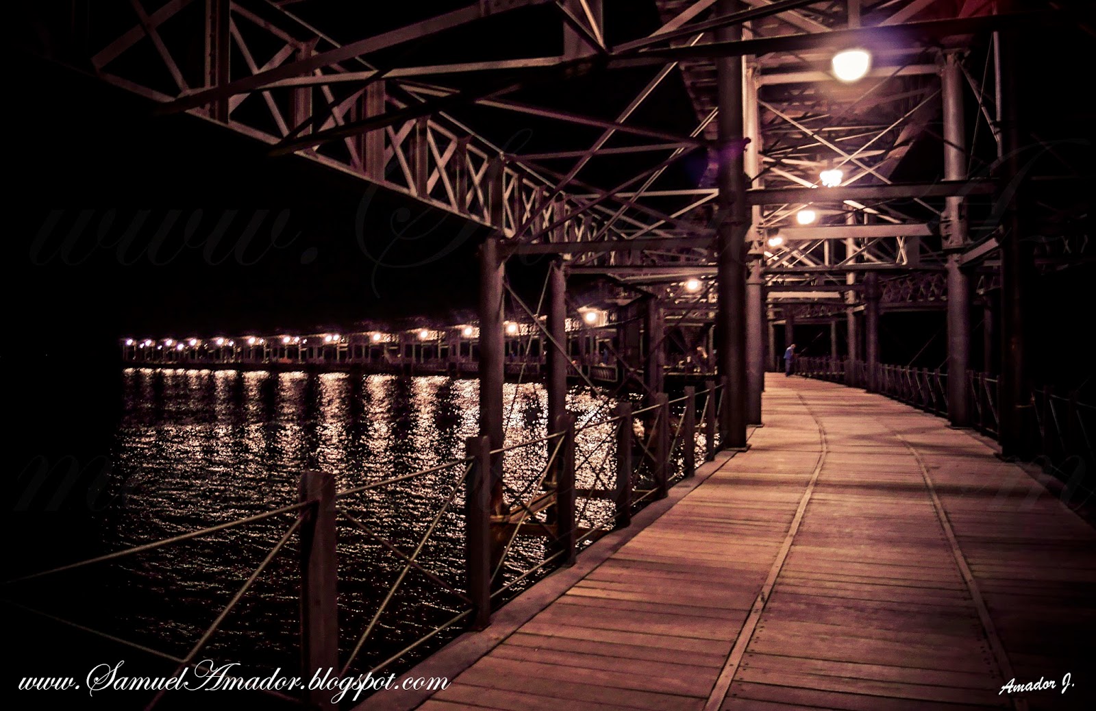 HUELVA: MUELLE del RIO TINTO