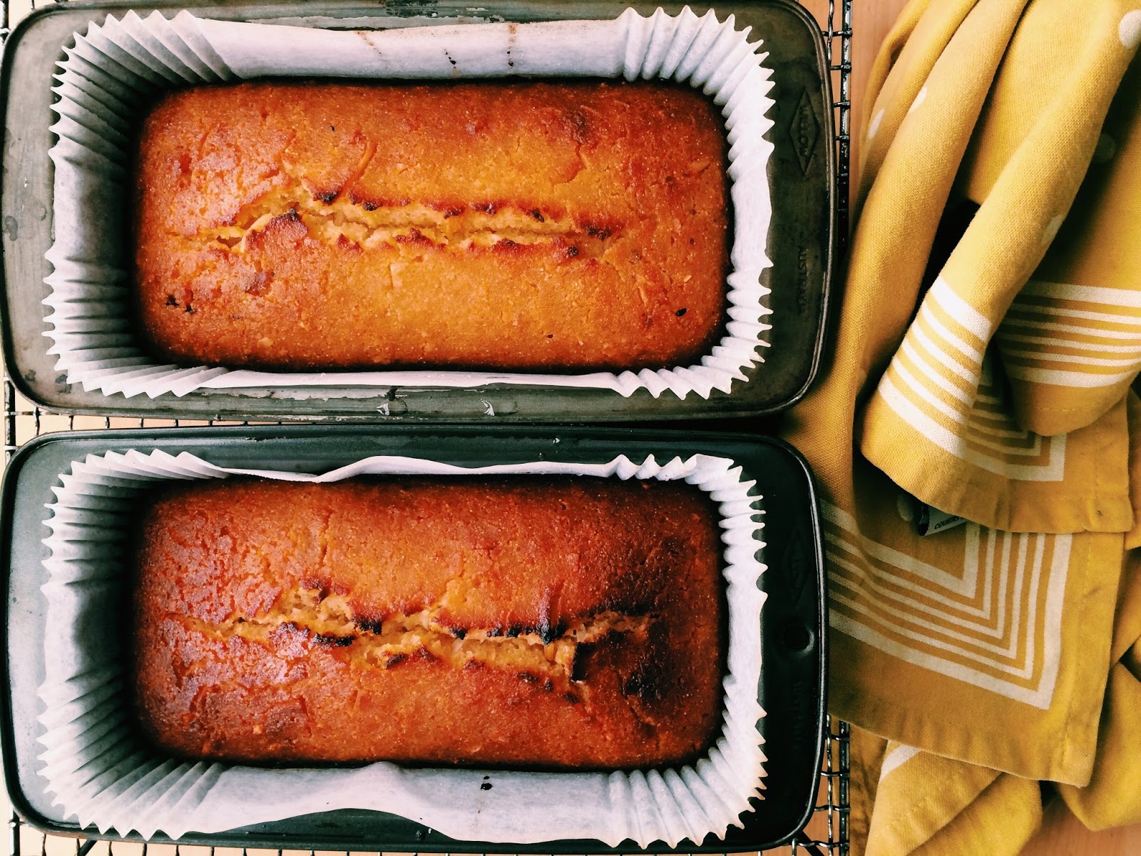 Alice Bakes a Cake: Semolina, coconut and marmalade cake