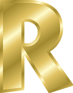 M. Michielin Alphabets: LINDO ALFABETO DOURADO EM PNG